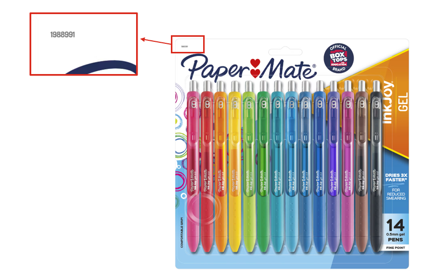 Where to find the model number and EAN / UPC?